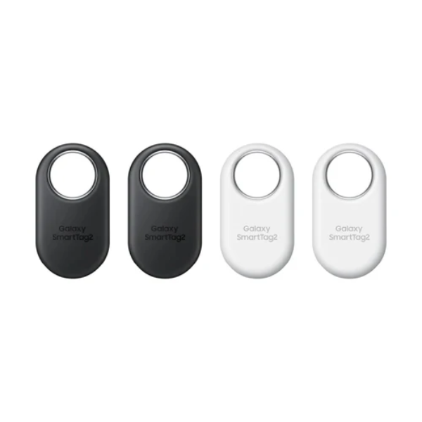 Samsung Galaxy SmartTag2 Bluetooth Tracker - 4 Pack (Black/White ...